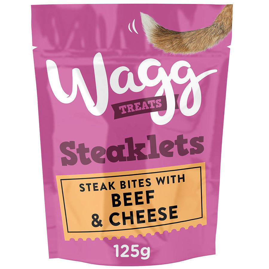 Wagg - Steaklets Dog Treats - 125g| NRG Pet Supplies