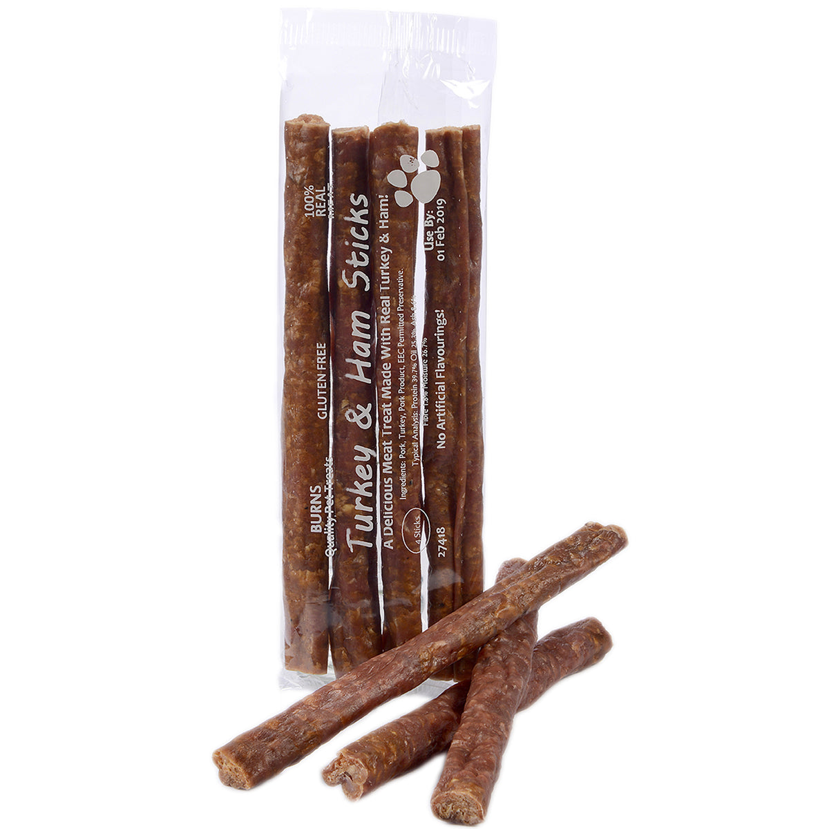 Burns - Turkey And Ham Sticks - per stick| NRG Pet Supplies